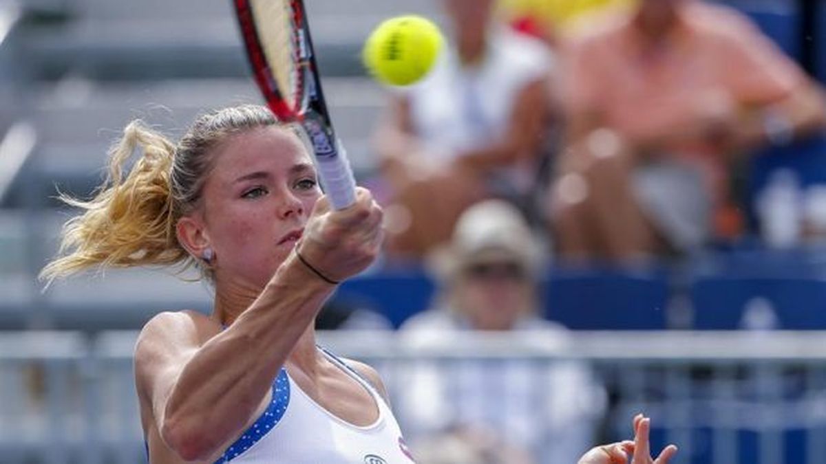 La italiana Giorgi, baja por problemas en la espalda