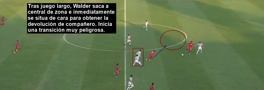 Kevin Walder sobresale ante México