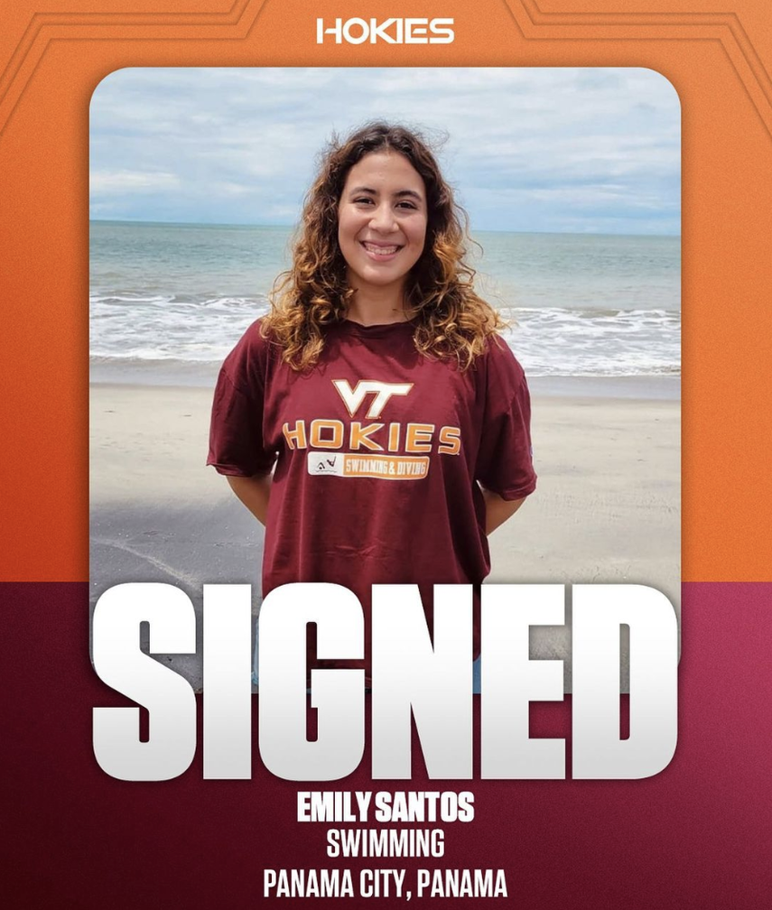 Emily Santos seguirá sus estudios en Virginia Tech