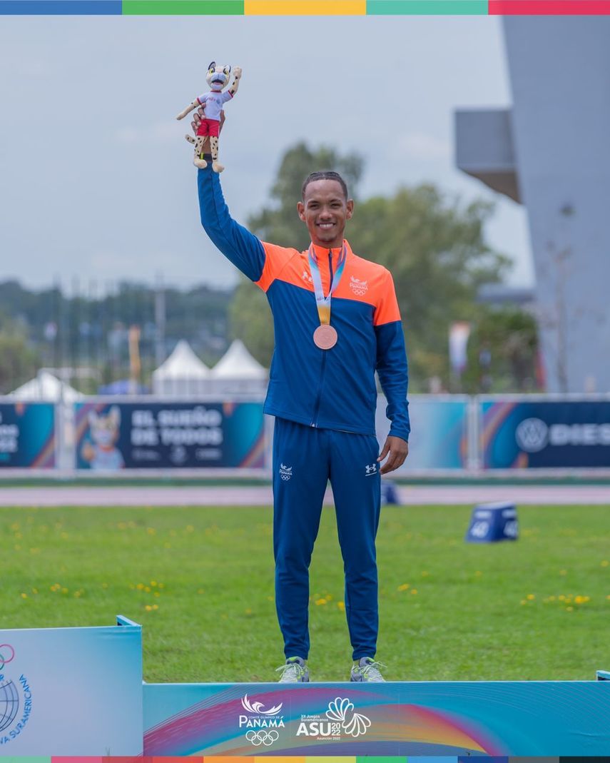 Diddier Rodríguez ganó el bronce en los 3mil obstáculos