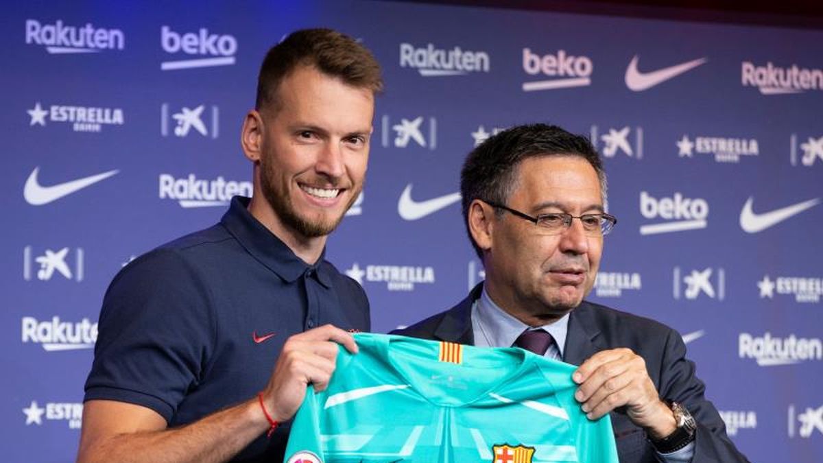 Neto: Llego al Barcelona en plenitud, como futbolista y como persona