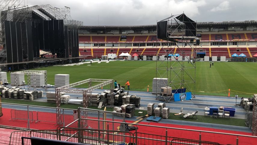 El estadio Rommel Fernández comienza su recuperación