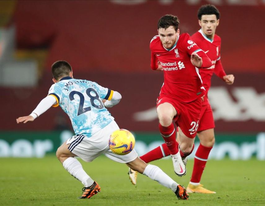 El Wolves cae ante el Liverpool en su primer partido sin Raúl Jiménez