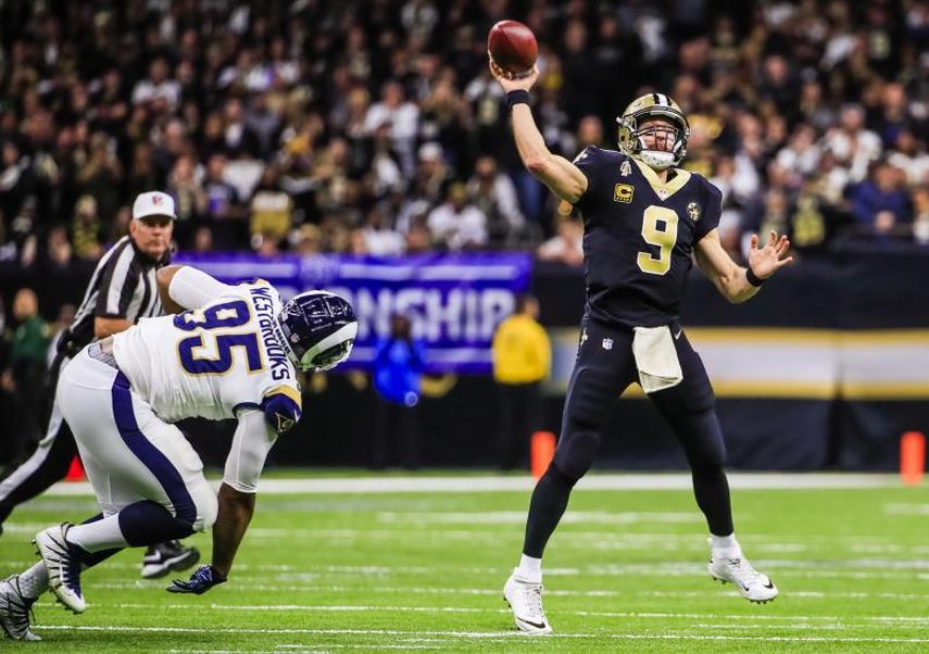 Drew Brees, nuevo rey de touchdowns, bate la marca de Peyton Manning