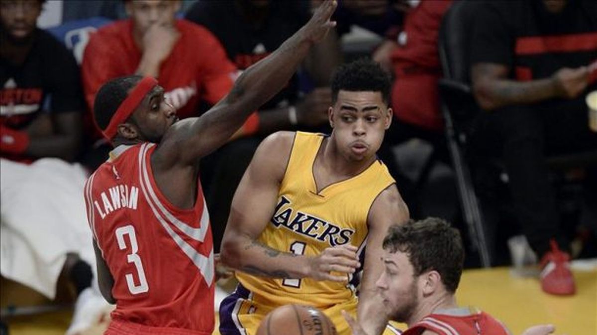 James acaparó el protagonismo por su juego y por accidente