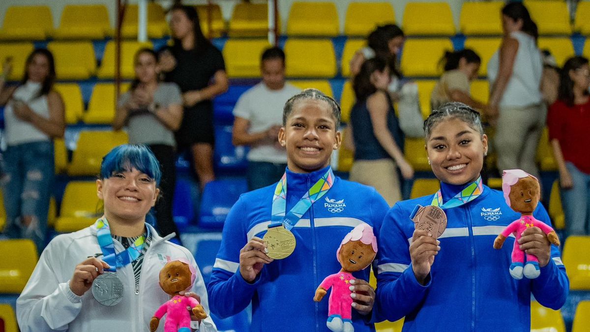 Karla Navas gana oro en el All Around y Hillary Heron bronce