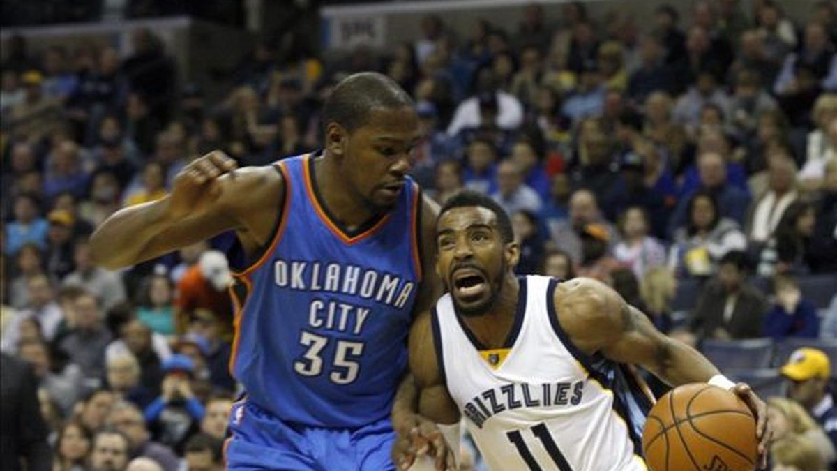 124-103. Durant y Westbrook dieron su mejor versión encestadora